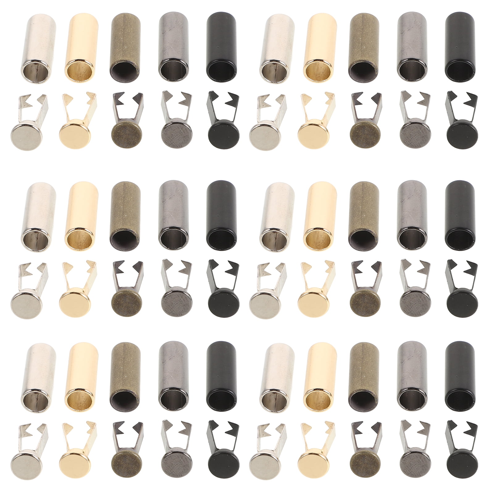 OUNONA 30 Sets Heavy Duty Adjustable Toggle Locking Clip Elastic ...