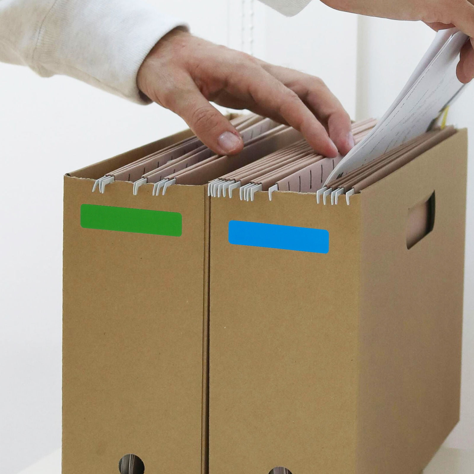 OUNONA 30 Sheets Label Sticker Color Coding Bin Labels Inventory ...