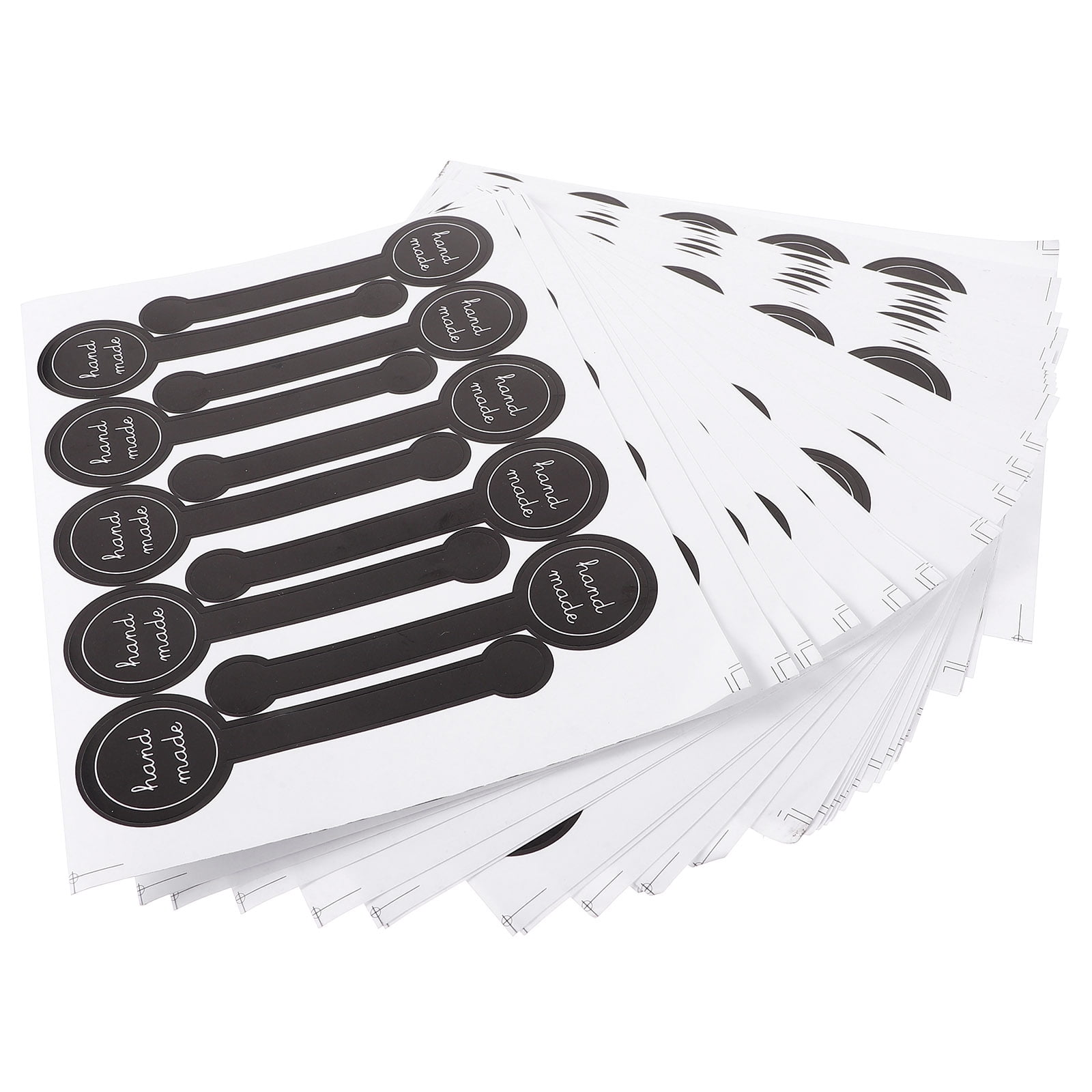 OUNONA 30 Sheets Strip Baking Sealing Decals Self-adhesive Strip Labels ...