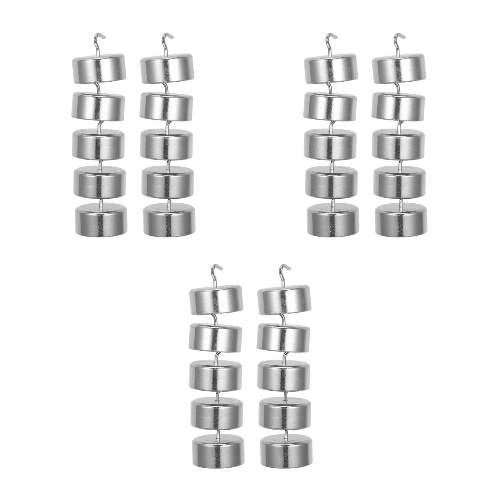 OUNONA 30 pcs Hanging Mass Weighing Instrument Metal Weights Heavy Duty ...