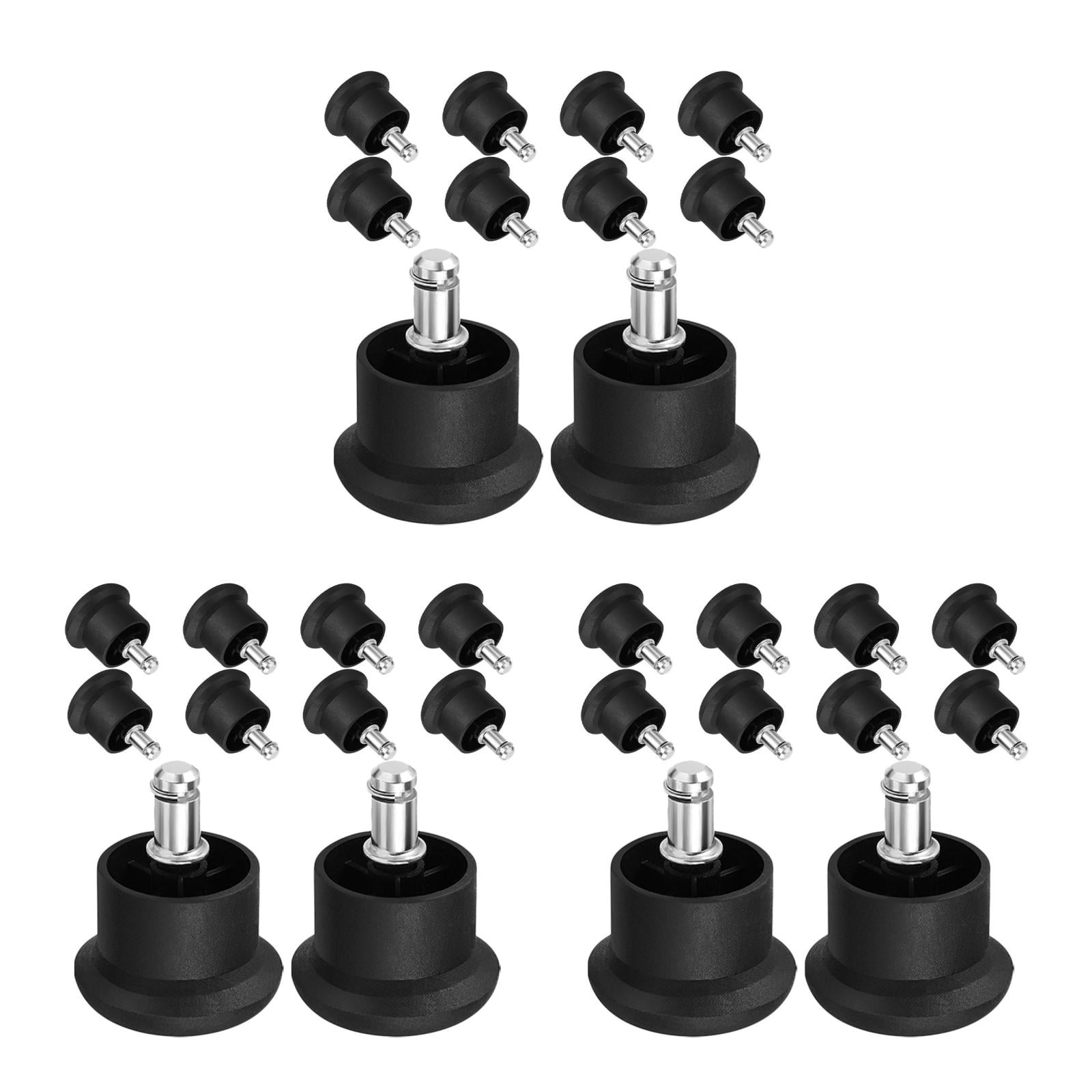 OUNONA 30 pcs Office Chair Fixed Castors Chair Glides Heavy Duty ...