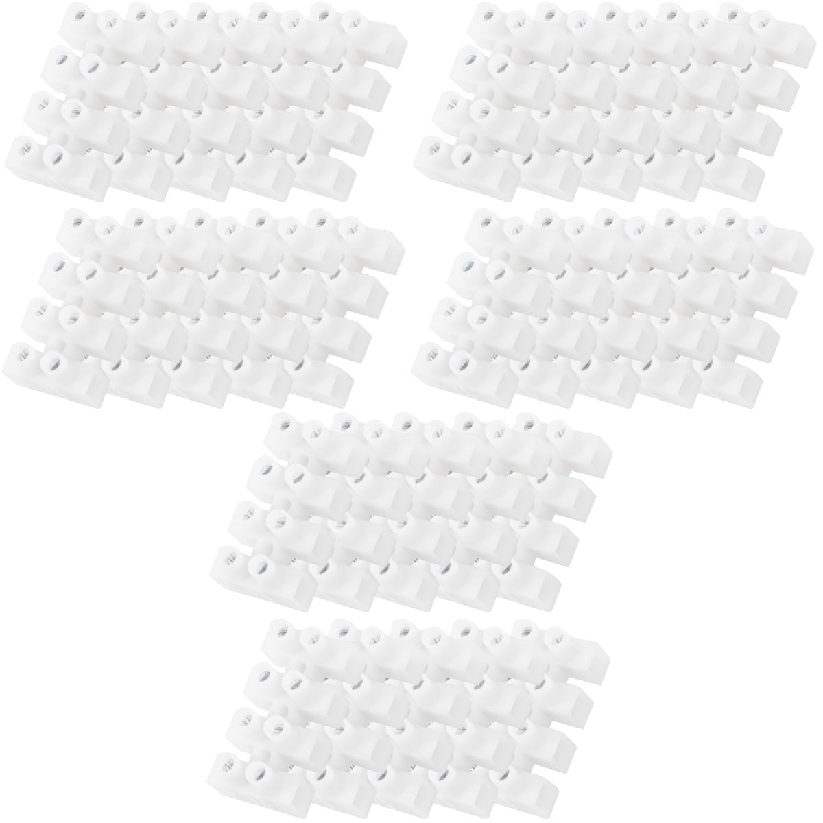 OUNONA 30 pcs Quick Connect Wire Connector 4-pin Screw Type Quick ...