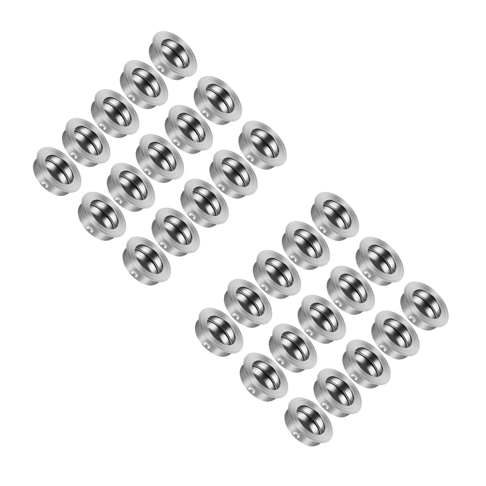 OUNONA 30 pcs Stainless Steel Door Handle Flush Embedded Door Handles ...