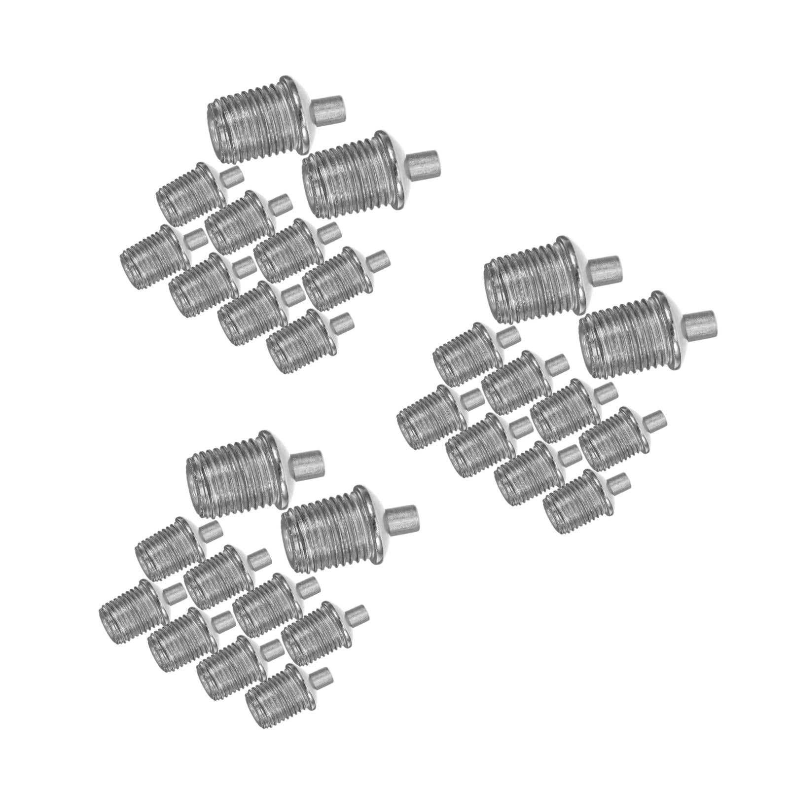 OUNONA 30 pcs Wire Rope Cable Clamp Compact Wire Cable Clamp Iron Wire ...