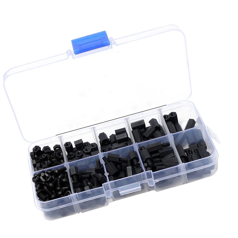 OUNONA 300 Pcs Circuit Board Standoffs Pcb Spacer Nut Screw Multi-use ...