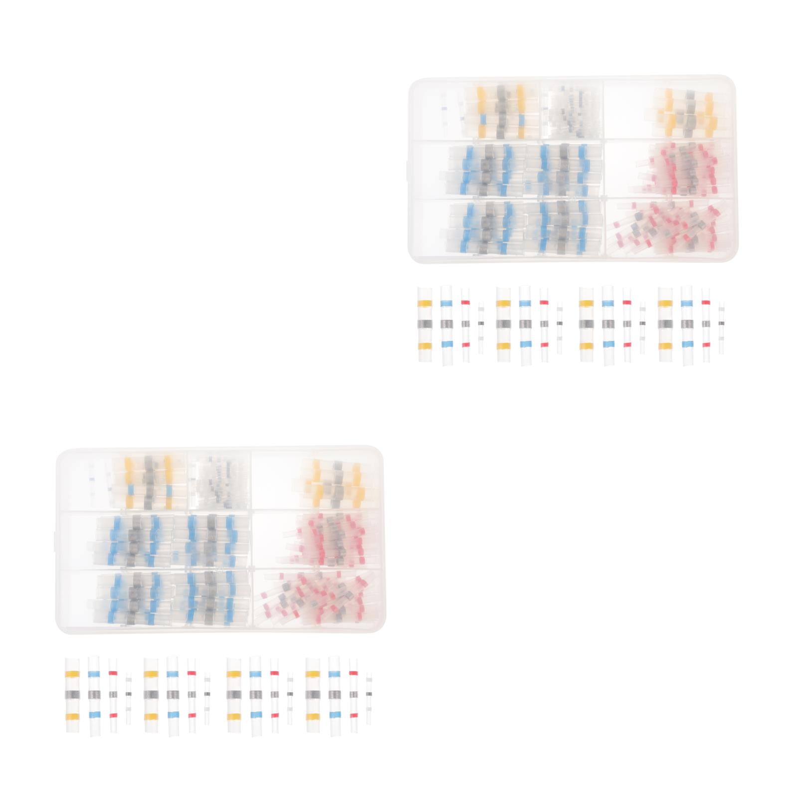 OUNONA 300 Pcs Insulated Electrical Butt Splice Waterproof Wire ...