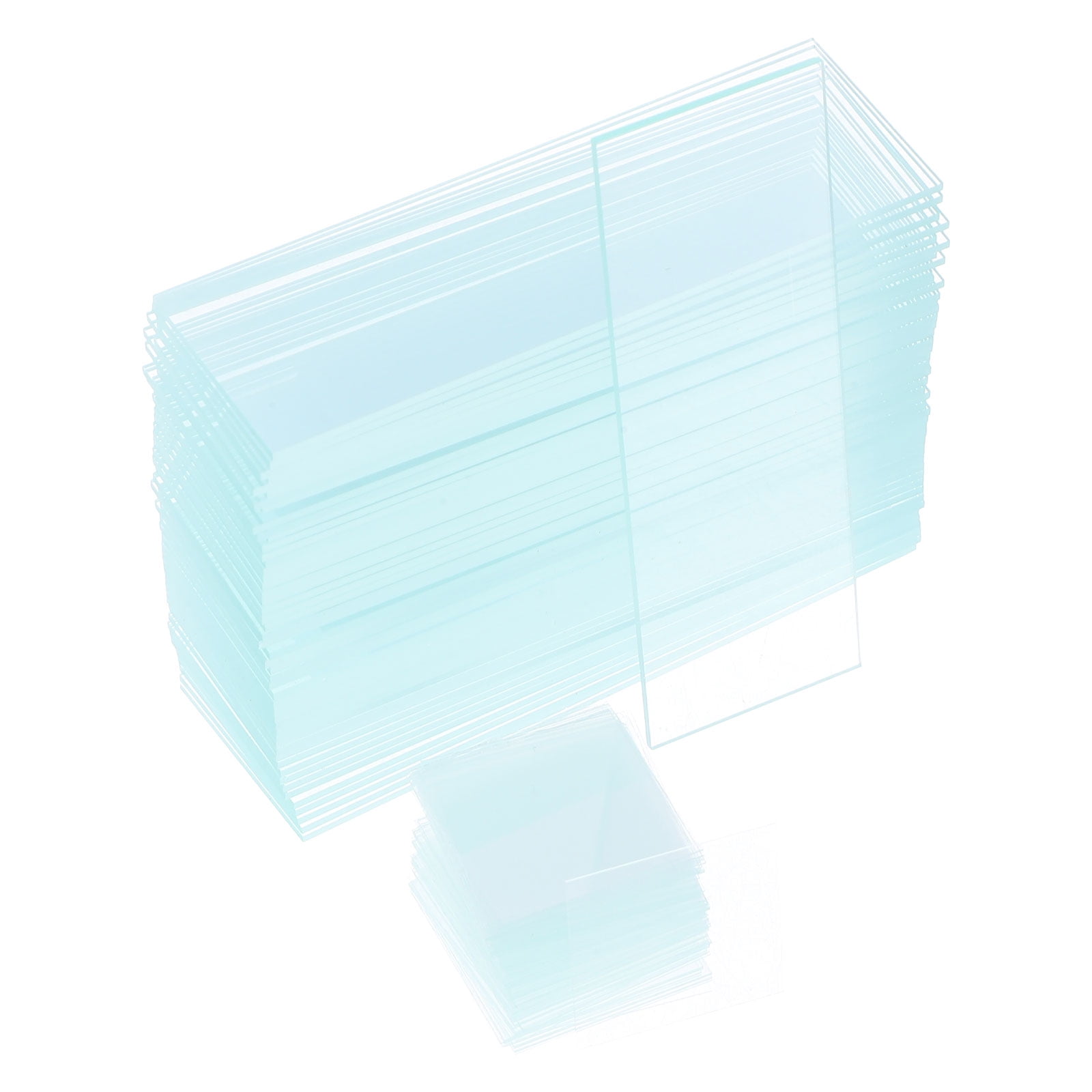 OUNONA 300 Pcs Slide Cover Slip Child 7.60X2.50X1.10CM Transparent ...