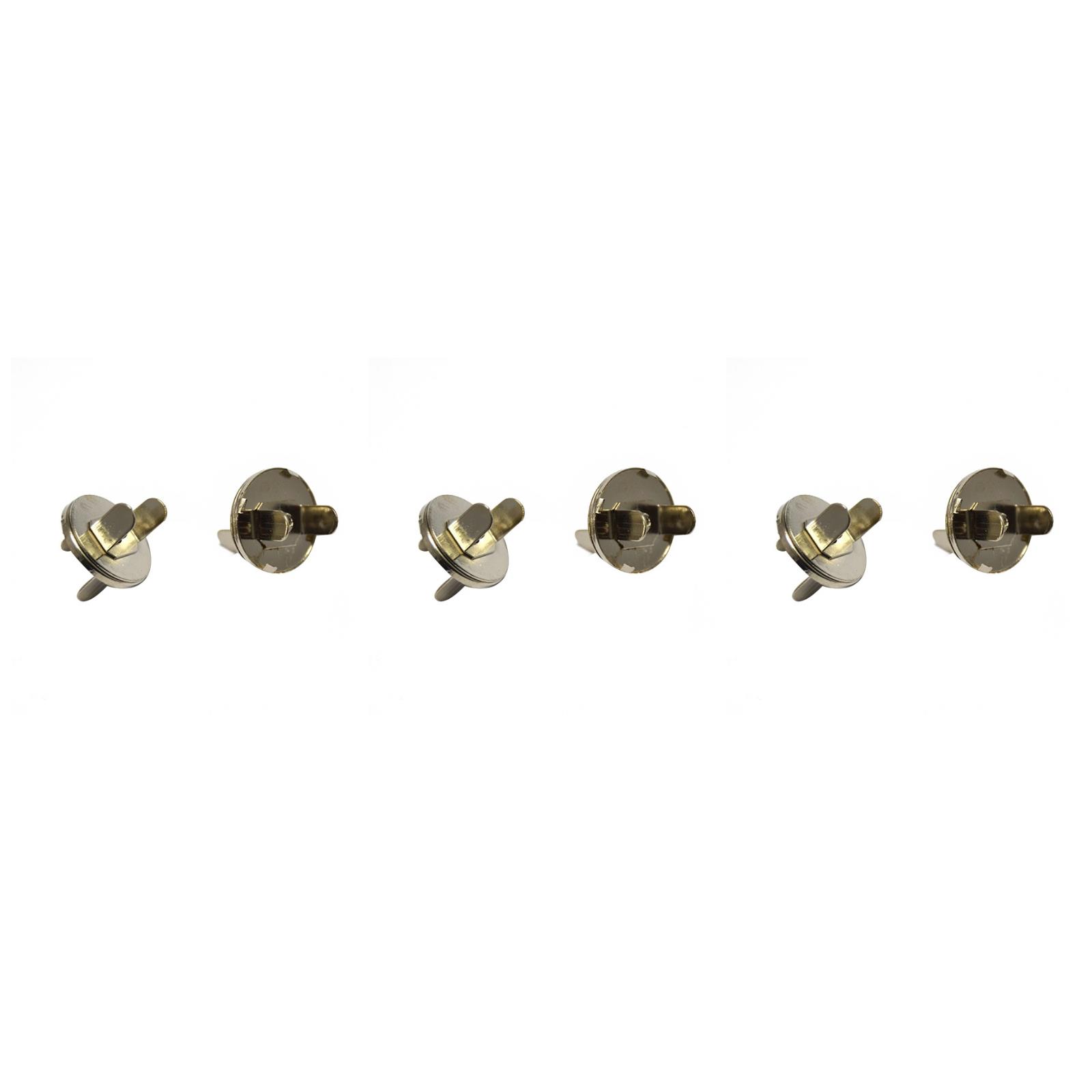 OUNONA 300 pcs 18mm Magnetic Button Clasp Snaps for Craft Purses Bags ...