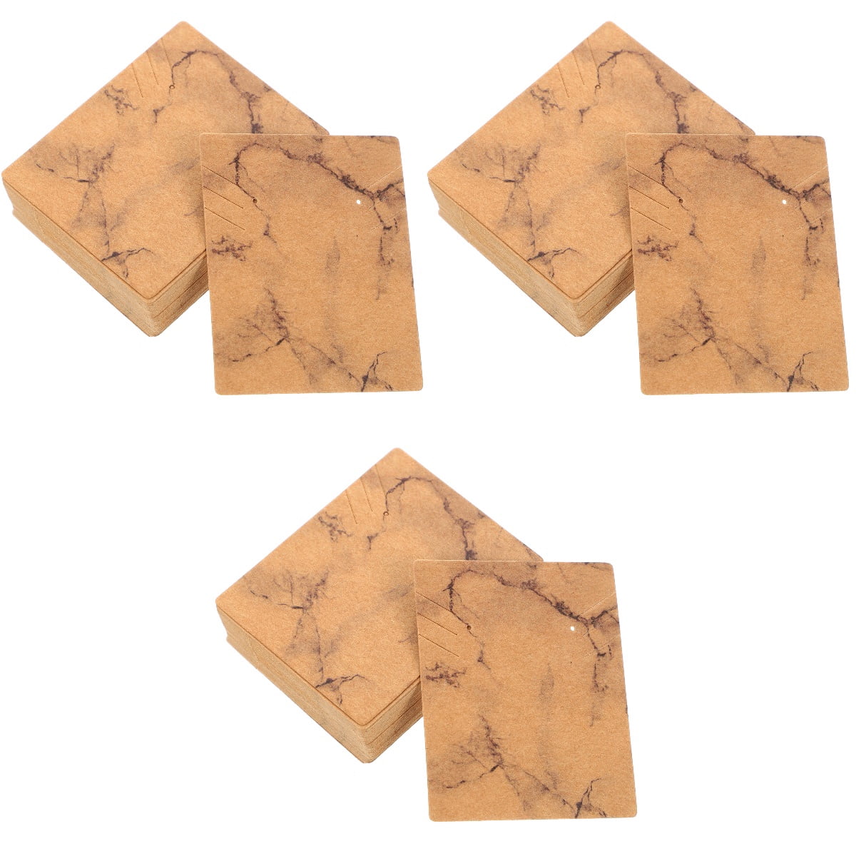 OUNONA 300 pcs Flower Patterns Jewelry Display Cards Necklace Display ...