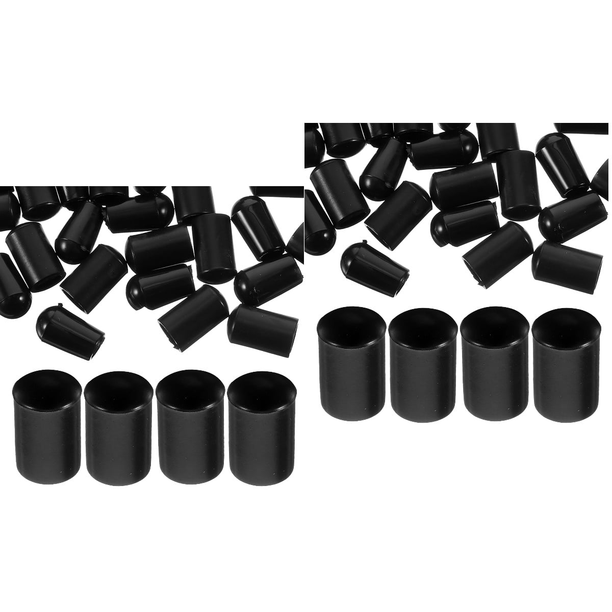 OUNONA 300 pcs Screw Cap Dome End Cap Assorted Bolt Nut Protective ...