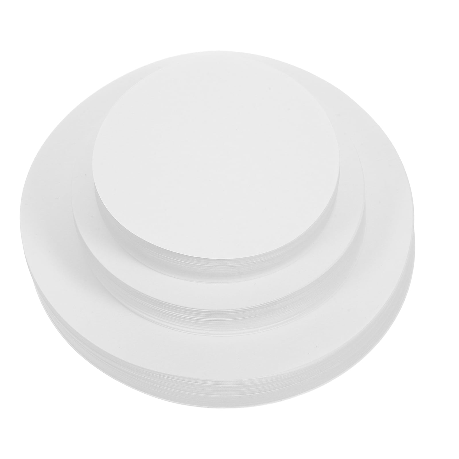 OUNONA 300Pcs White Lab Funnel Filter Paper for Accurate Chemical and ...