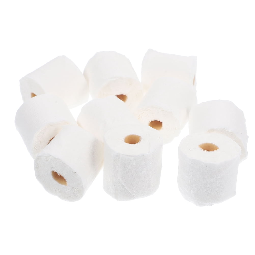OUNONA 30PCS Realistic Miniature Toilet Paper Tissue Accessories for ...