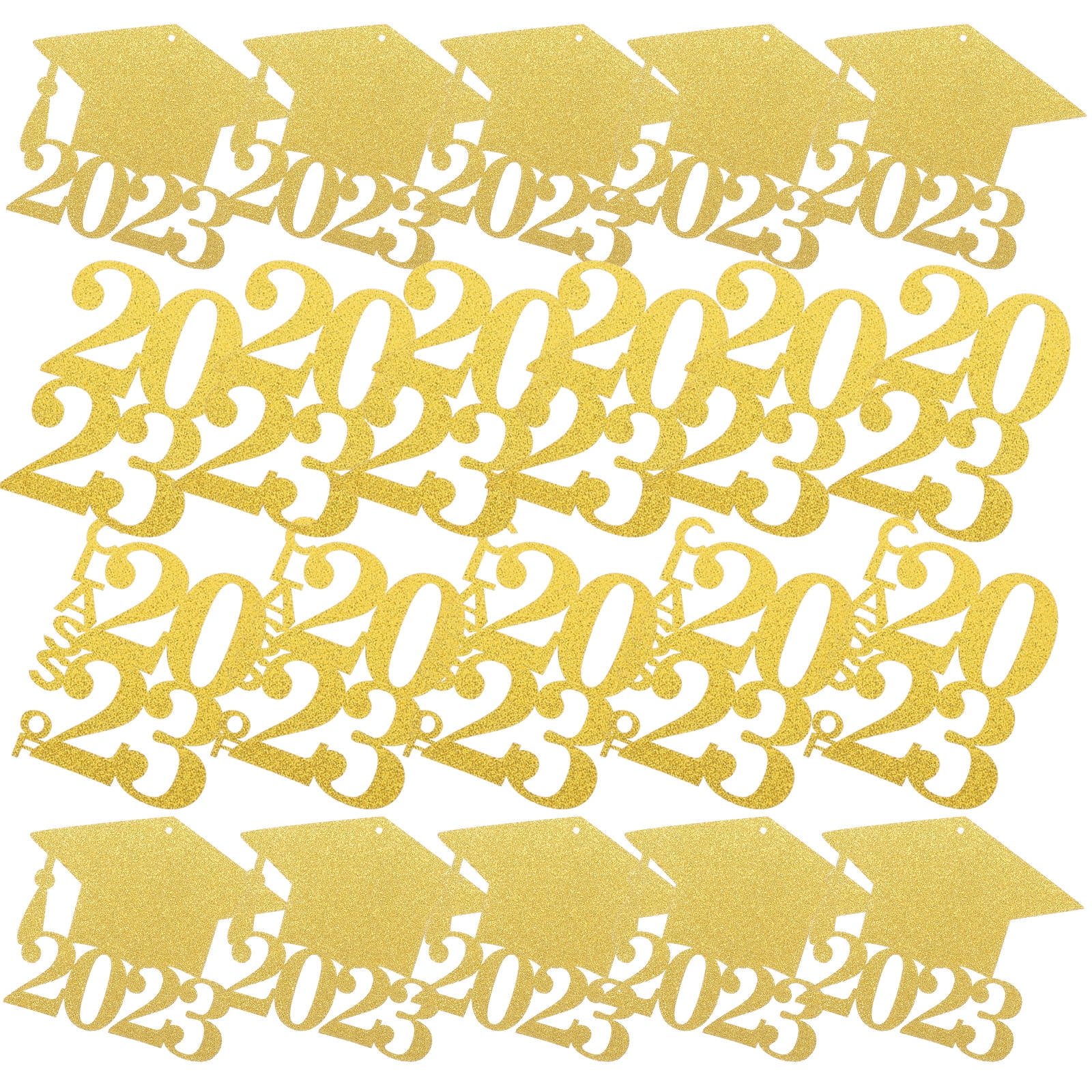 OUNONA 30Pcs Graduation Cutouts Graduation Favor Tags for Graduation ...