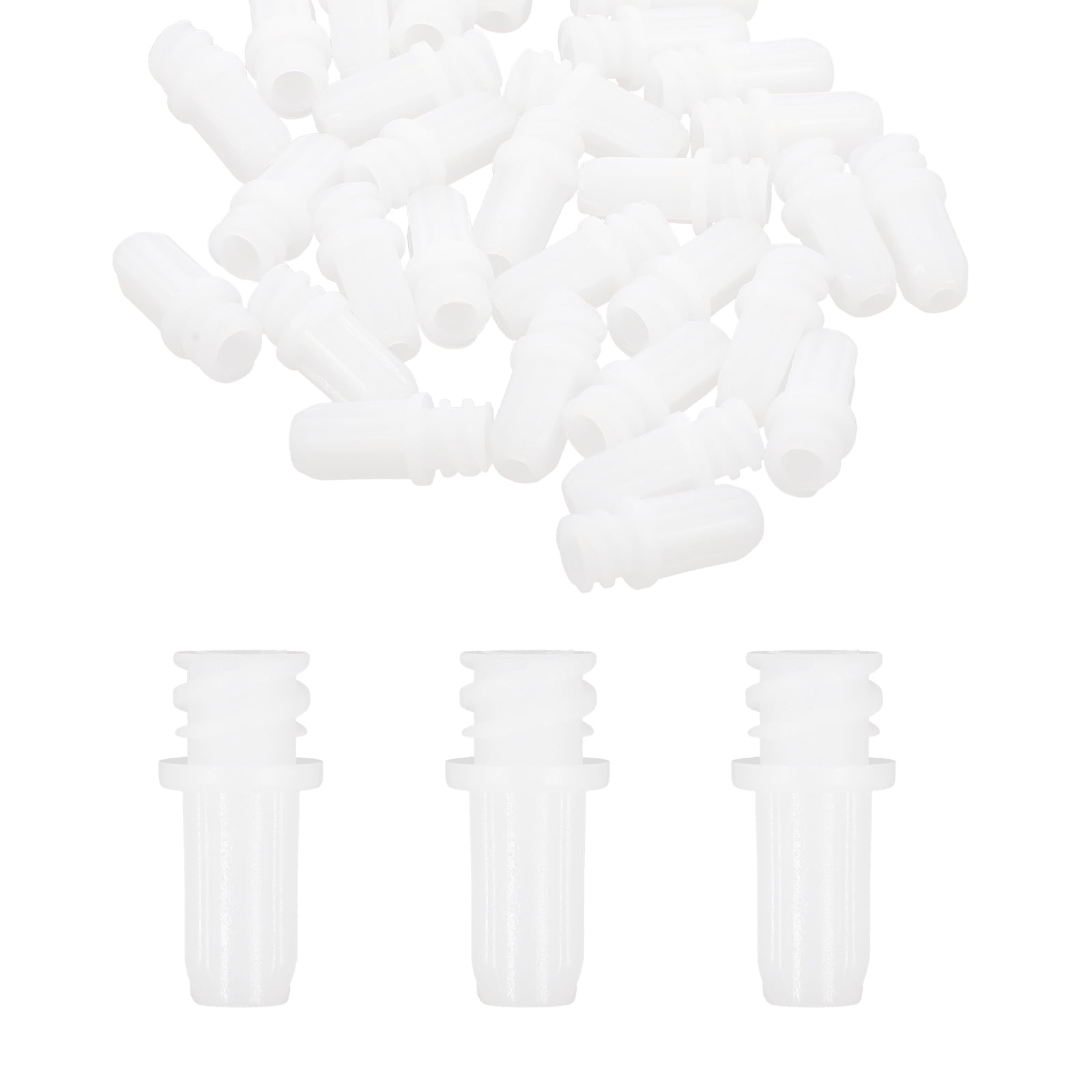 OUNONA 30Pcs Injector Luer Lock Caps Small Injector Protection Caps ...