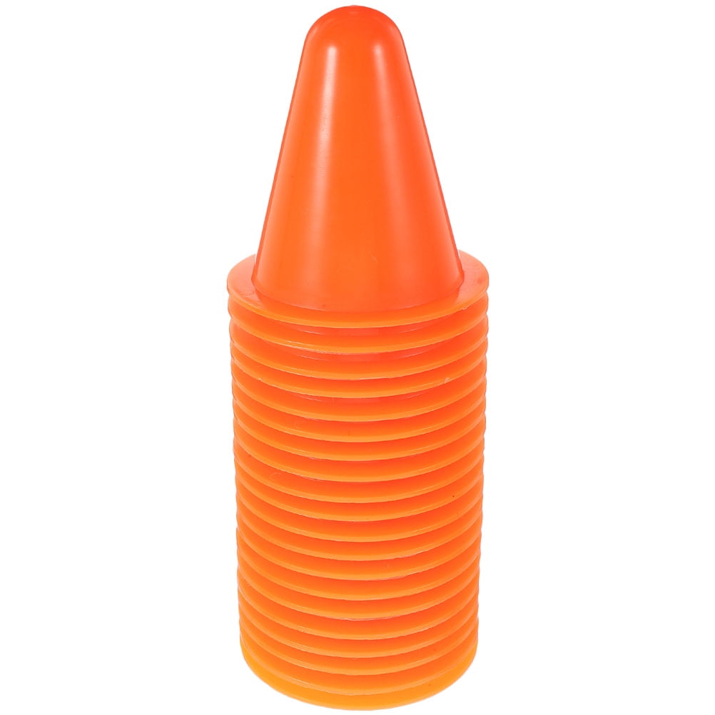 OUNONA 30Pcs Roller Skating Marker Cones Stackable Plastic Roller ...