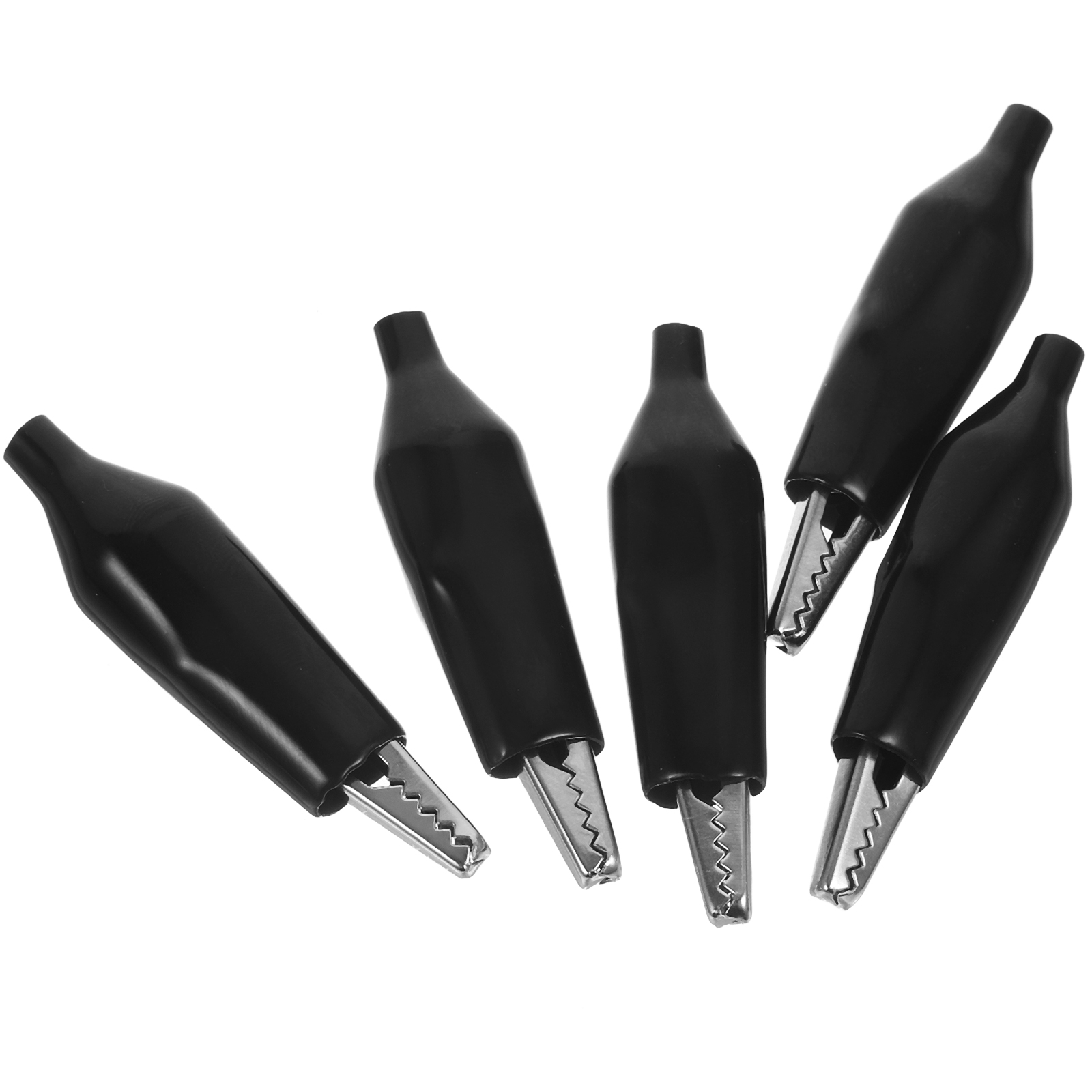 OUNONA 30pcs Alligator Clips Battery Testing Clips Electrical Alligator ...