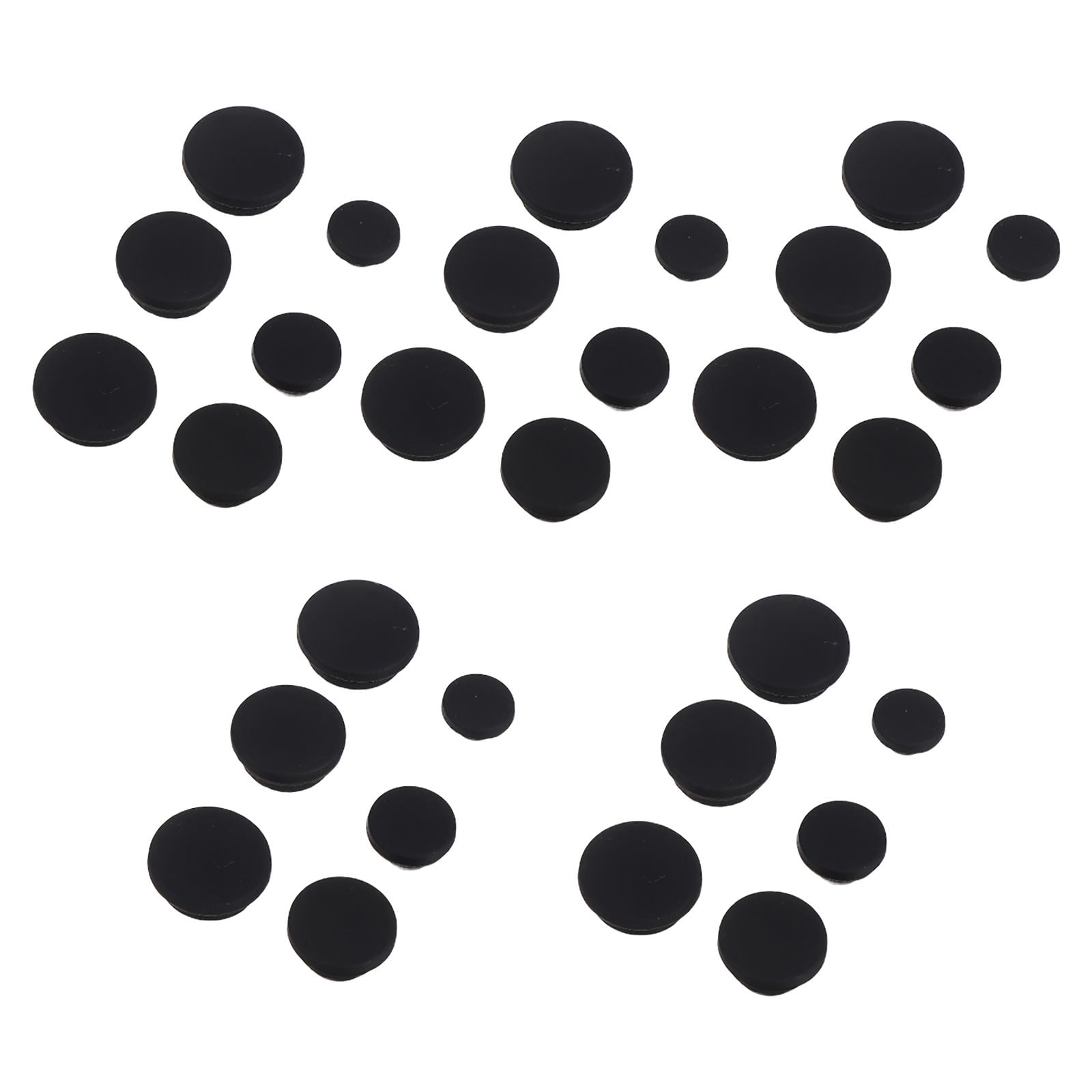 OUNONA 30pcs Silicone Rubber Stoppers T-Shaped Plugs For Sealing Holes ...