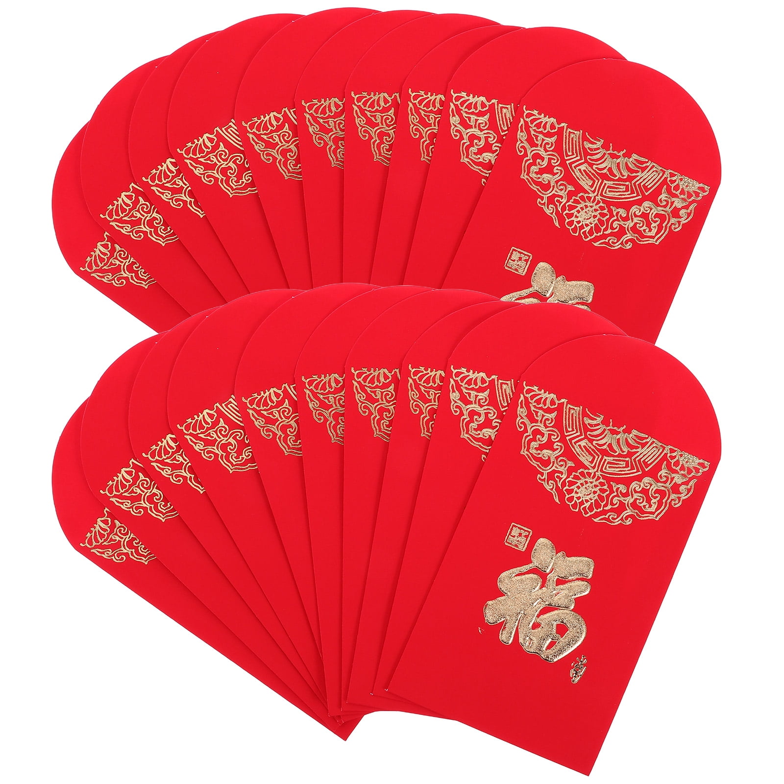 OUNONA 30pcs Spring Festival Red Envelope Chinese New Year Lucky Money ...