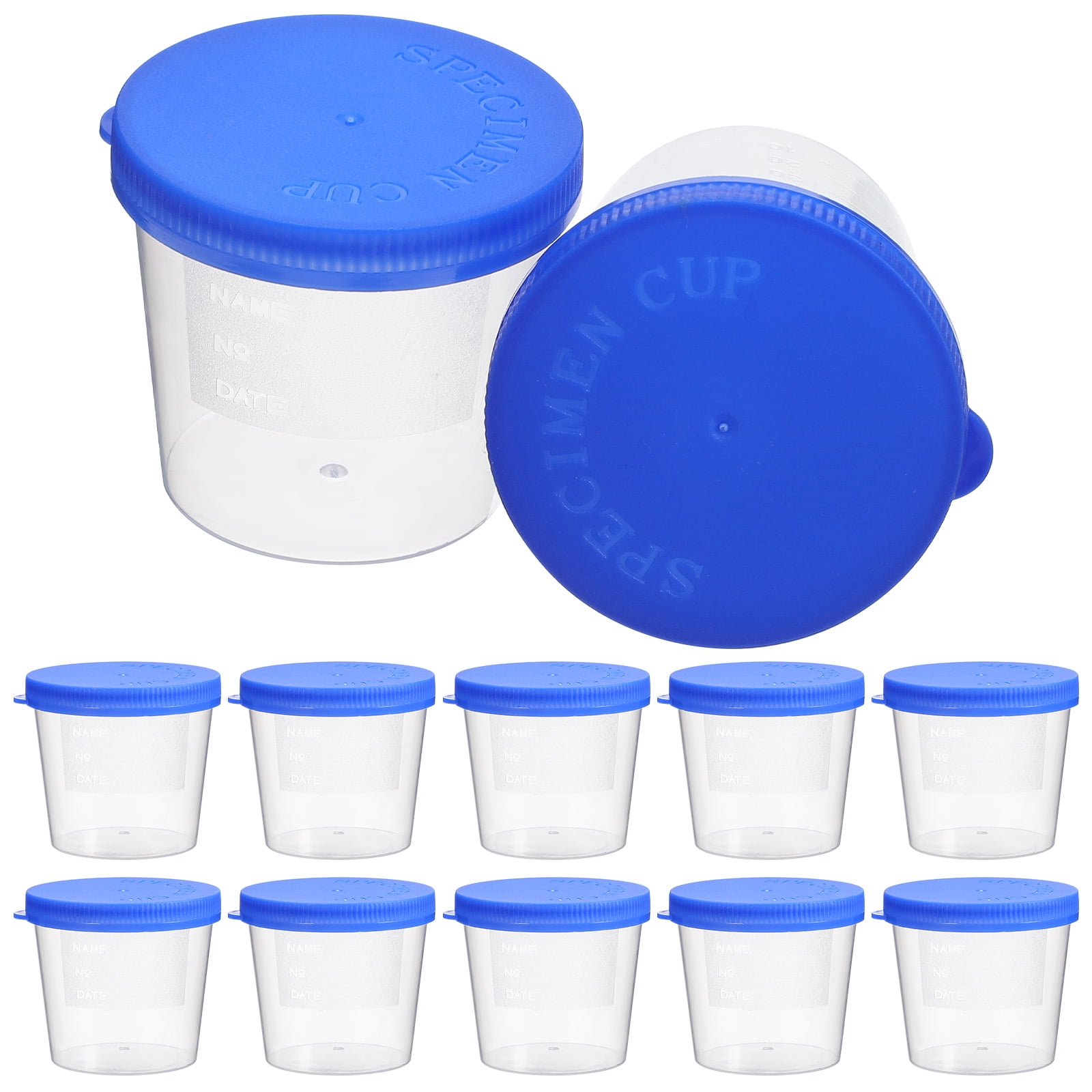 30pcs Plastic Sputum Cups for Medical Sample Collection in Random ...