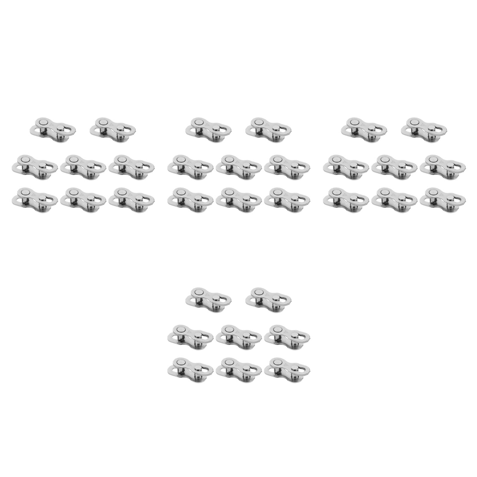 OUNONA 32 Pairs Quick Release Chain Link For Bicycle Chains 8/7/6 Speed ...