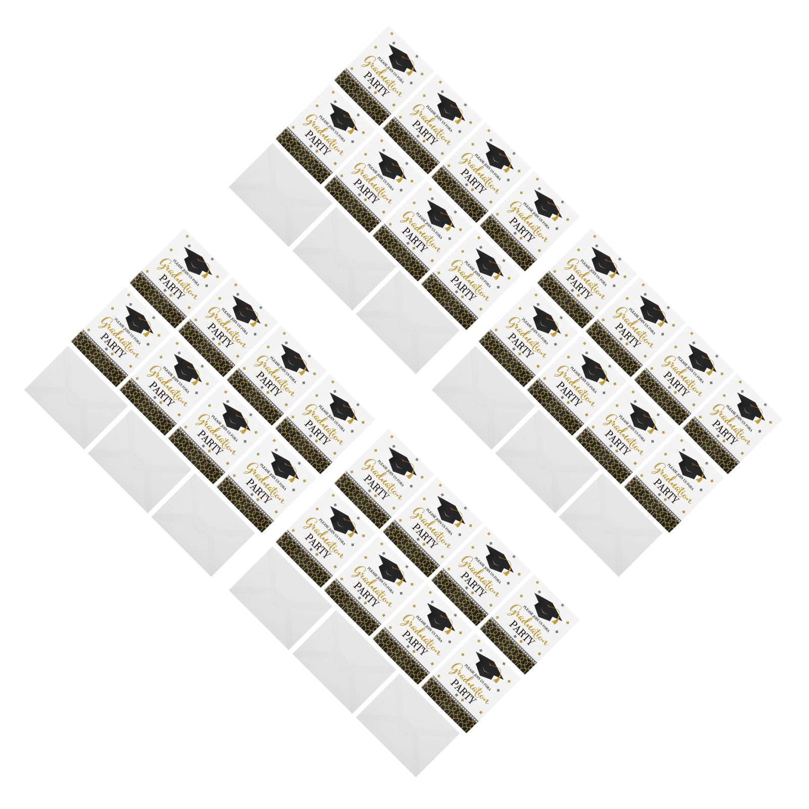 OUNONA 32 Pcs Graduation Party Invitations Cards Graduation Ceremony ...