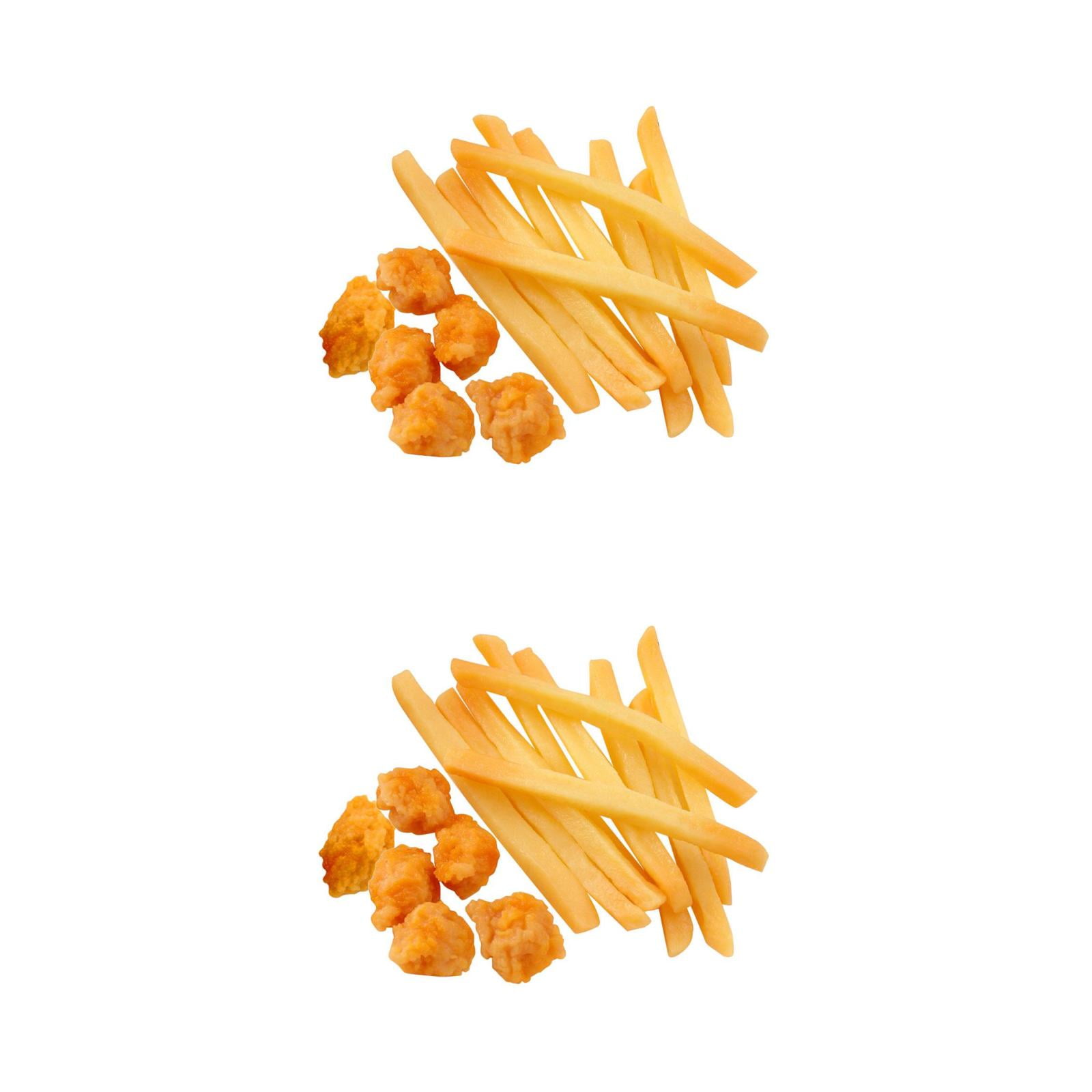 OUNONA 32 Pcs Realistic Artificial French Fries Model for Kids Pretend ...