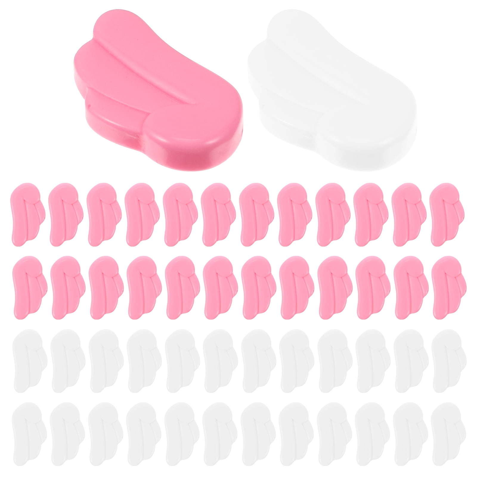 OUNONA 32pcs Miniature Angel Wing Ornaments Diy Crafts Making Angel ...