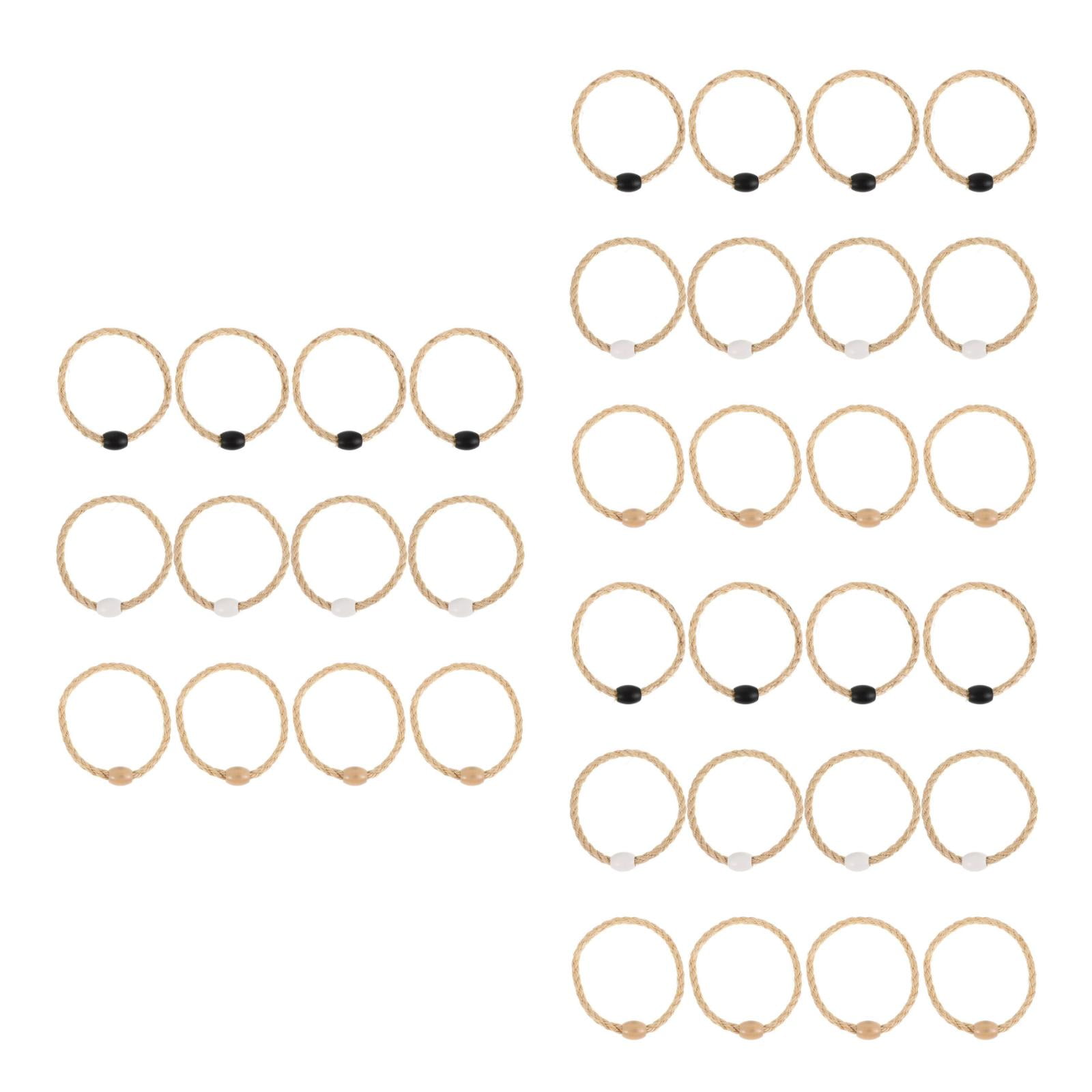 OUNONA 36 pcs Rope Ring Toss Ring Toss Game Ring Toss Toys Toss Ring ...