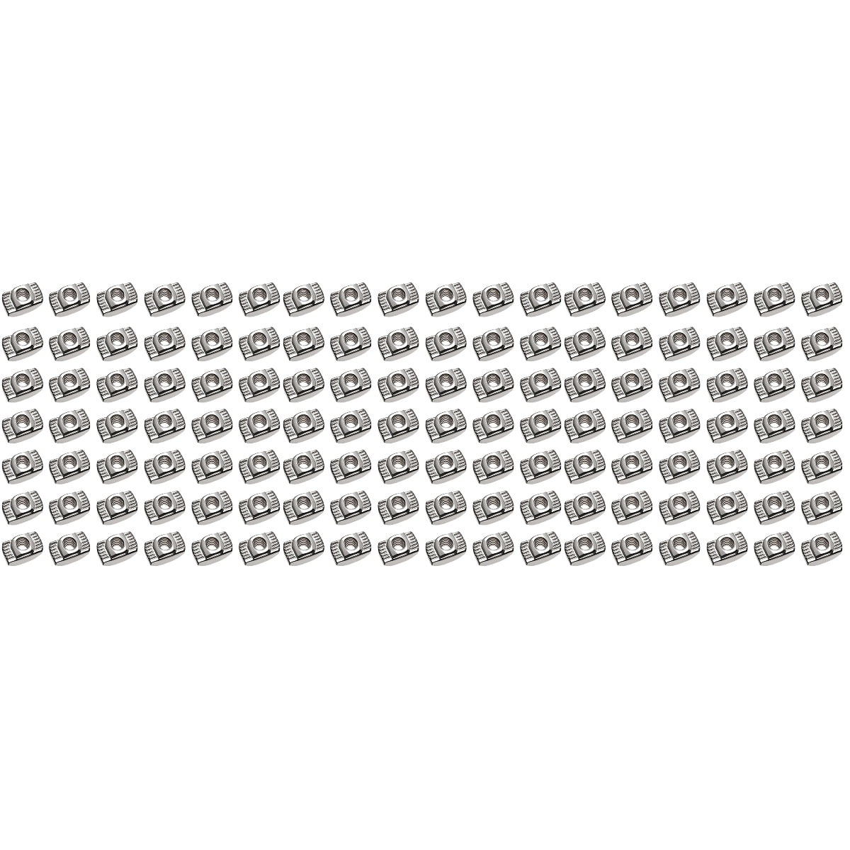 OUNONA 360 Pcs European Standard Carbon Steel Profile T Nut M5 Slider ...