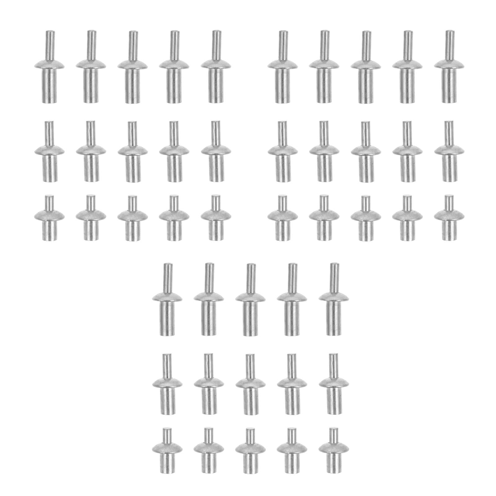 OUNONA 390 pcs Aluminum Core Knock Type Expansion Rivets M5 7mm 9mm ...