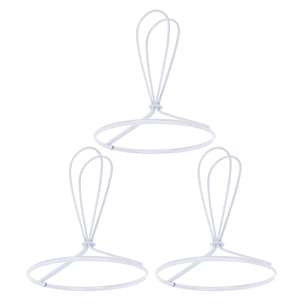 OUNONA 3PCS Lamp Shade Frame Wire DIY Lampshade Making Clip on ...