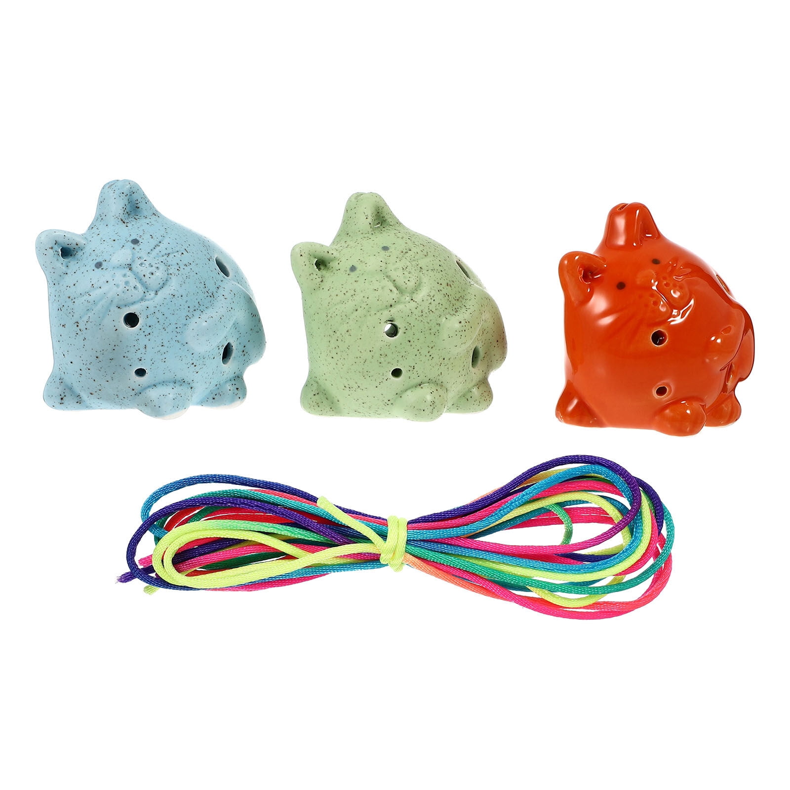 OUNONA 3Pcs Beginner Ocarina Dolomite Ocarina Practical Ocarina ...