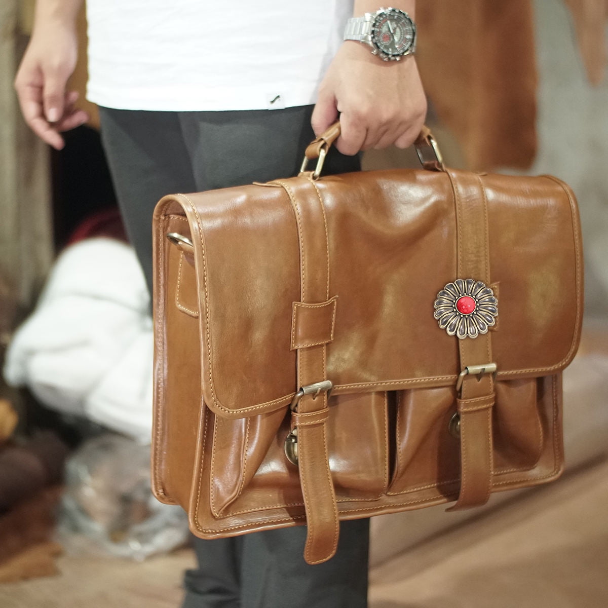 OUNONA 3Pcs Diy Purse Snap Button Metal Snaps Buttons Chrysanthemum ...