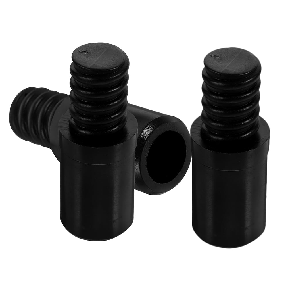 OUNONA 3Pcs Push Broom Handle Threaded Tips Plastic Connector Adapter ...