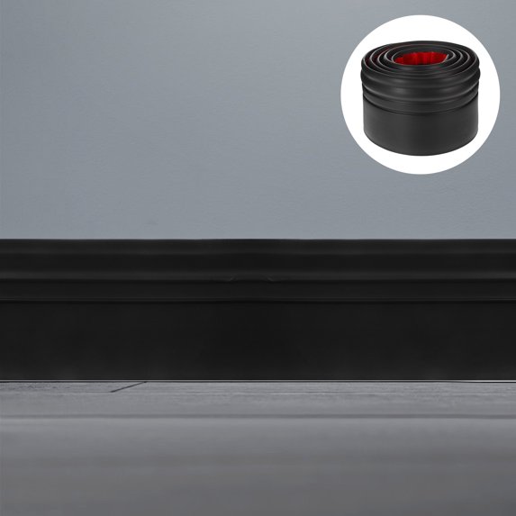 OUNONA 3d Wall Edging Strip Skirting Board Self-adhesive Baseboard ...