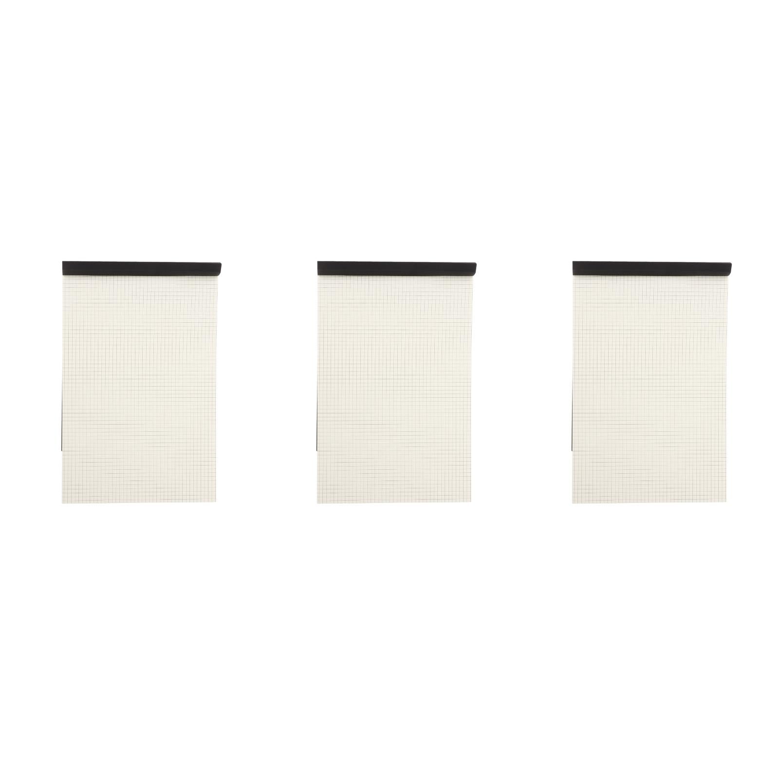 OUNONA 3pcs 1 Book Graphing Sheets Math Drawing Papers Math Graph Paper ...