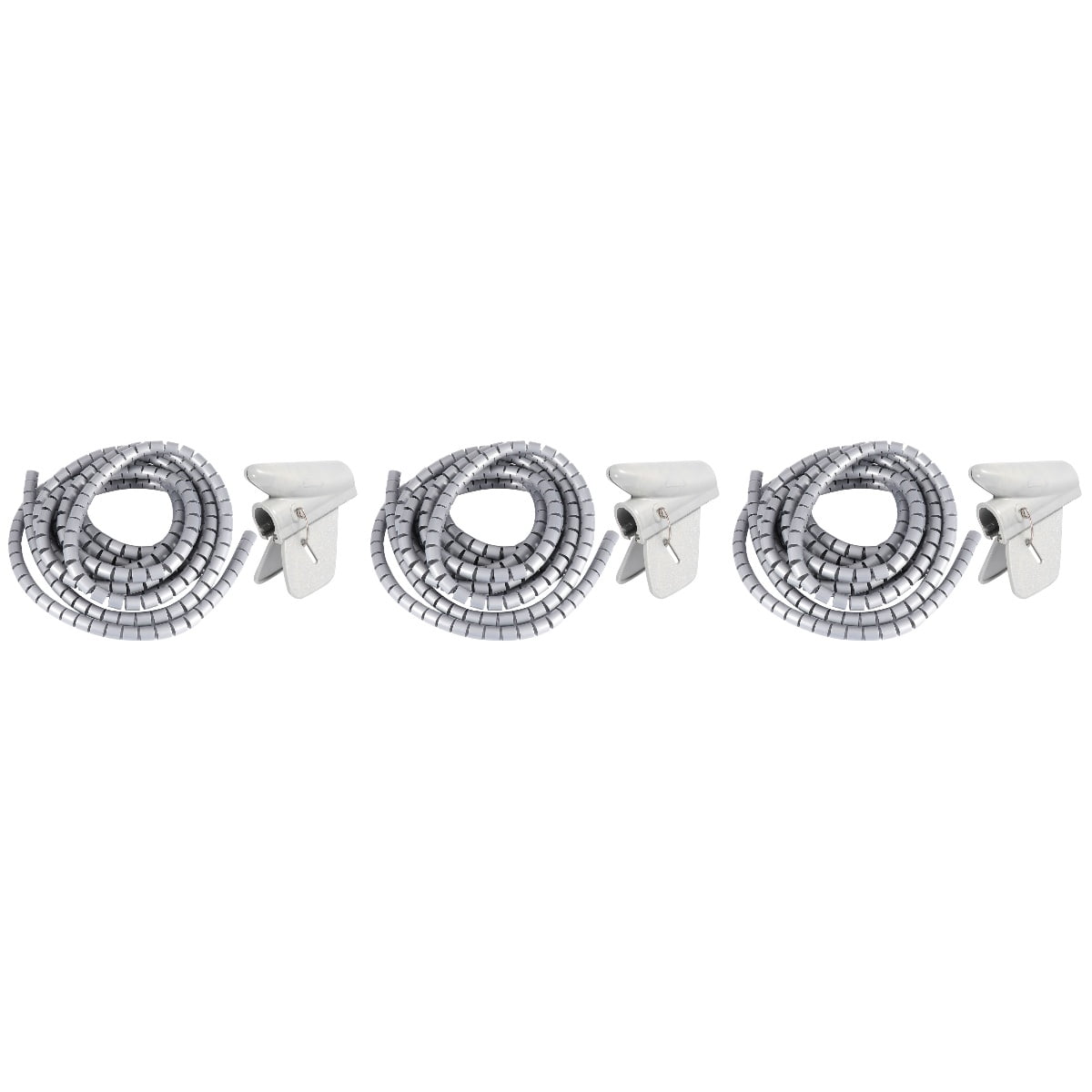 OUNONA 3pcs 16mm Flexible Spiral Cable Organizer Storage Cord Protector ...