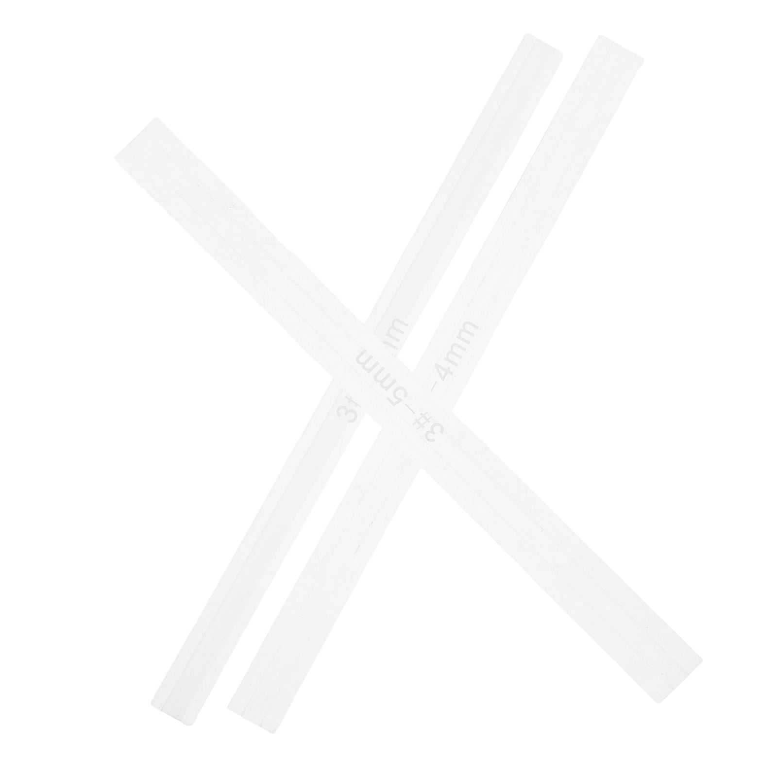 OUNONA 3pcs Acrylic Zipper Gluing Tool For Leathercraft Diy Leather ...