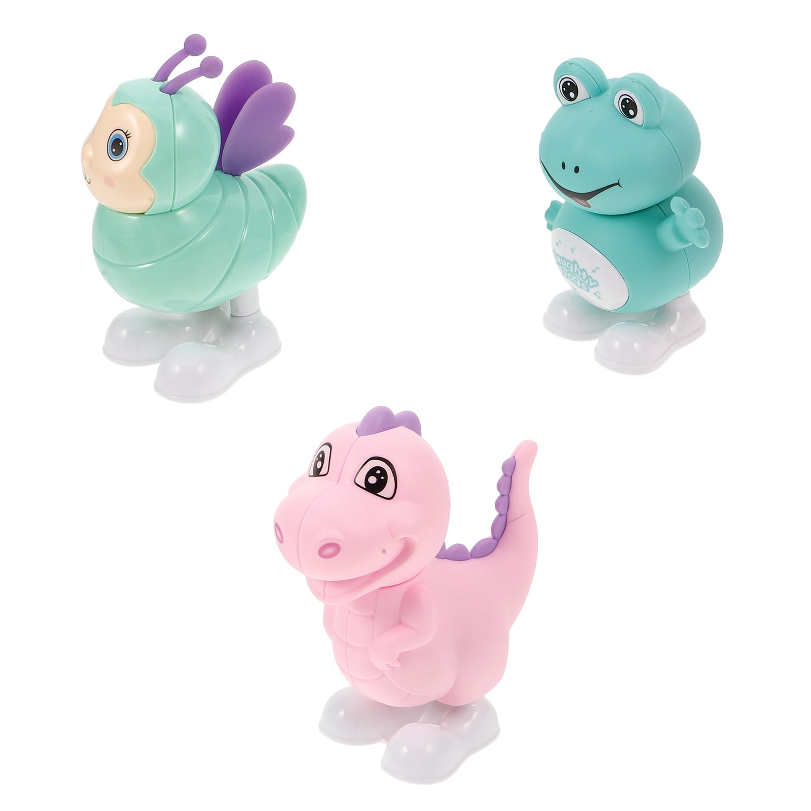 OUNONA 3pcs Animal Shape Windup Toy Wind Up Toy Lovely Wind Up Toy ...