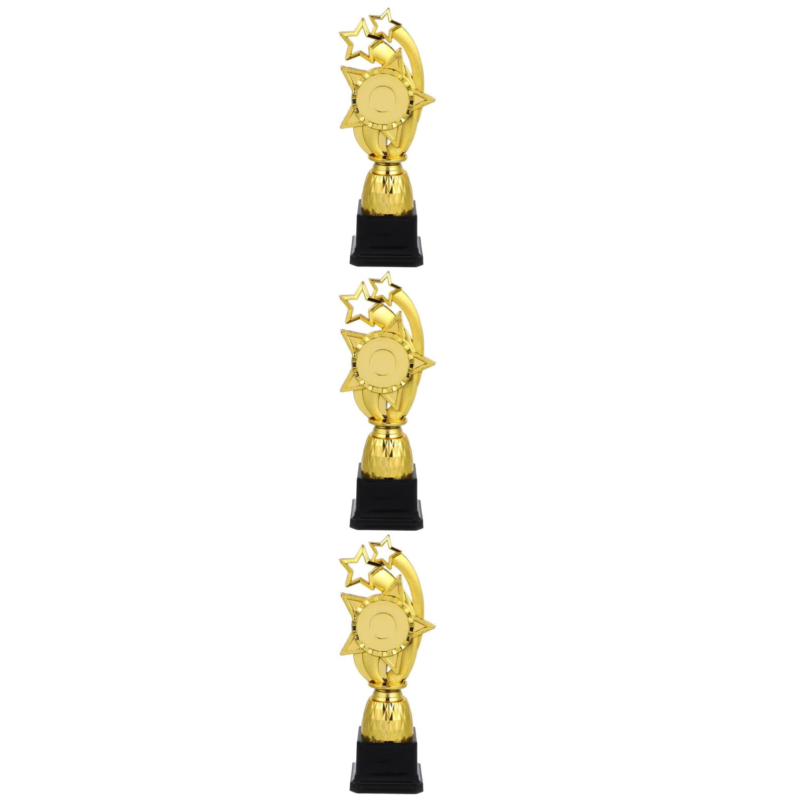 OUNONA 3pcs Award Trophy Cups Trophies Party Favors for Award Ceremony ...