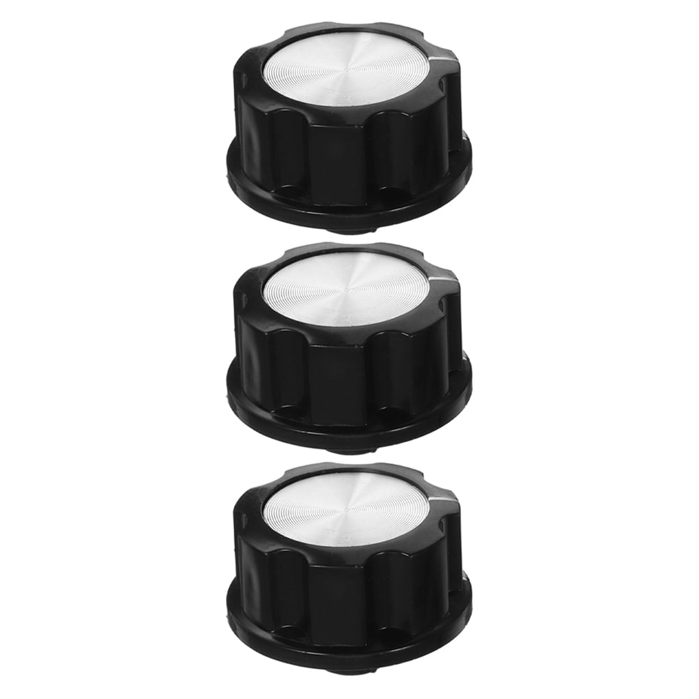 FOLOYORI Potentiometer Knob Mechanical Knob Black 3Pack For Kitchen ...