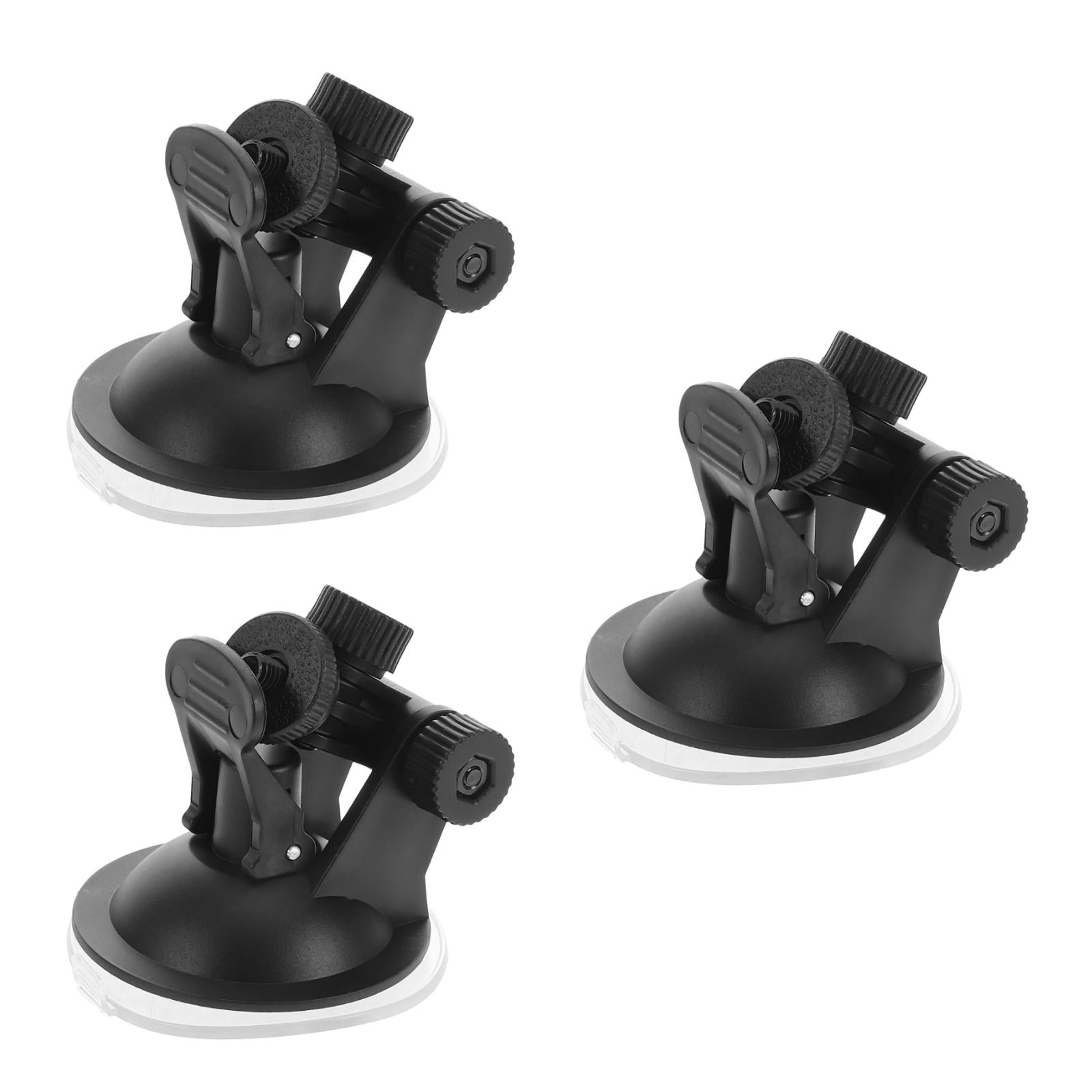 OUNONA 3pcs Dash Cam Suction Cup Mount with 1/4 Inch Screw Universal ...