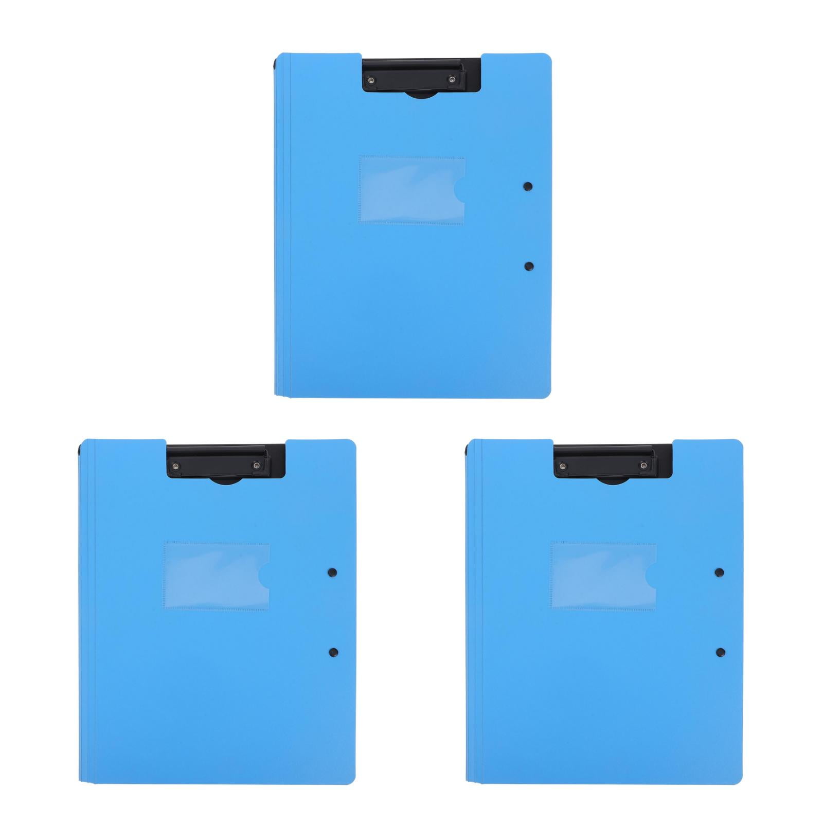 OUNONA 3pcs Document Holder With Clips A4 Size Document Folder Foldable ...
