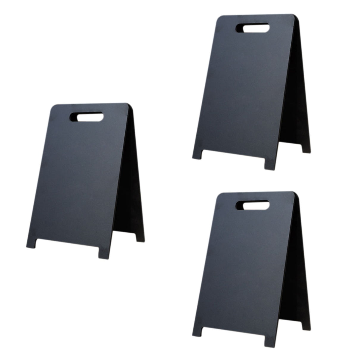 OUNONA 3pcs Duplex Mini Chalkboards with Support for Message Board ...