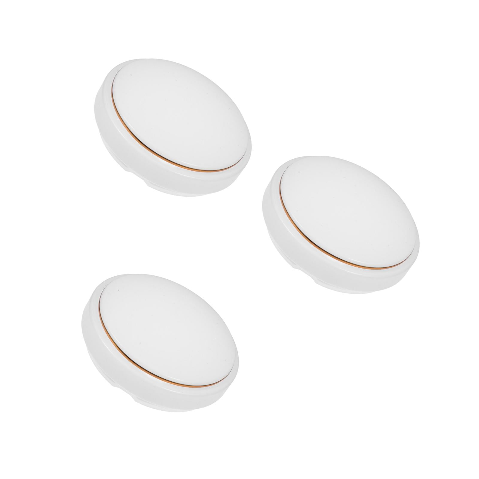 OUNONA 3pcs Flush Mount Ceiling Light Shade Covers Diameter 18.7 cm ...