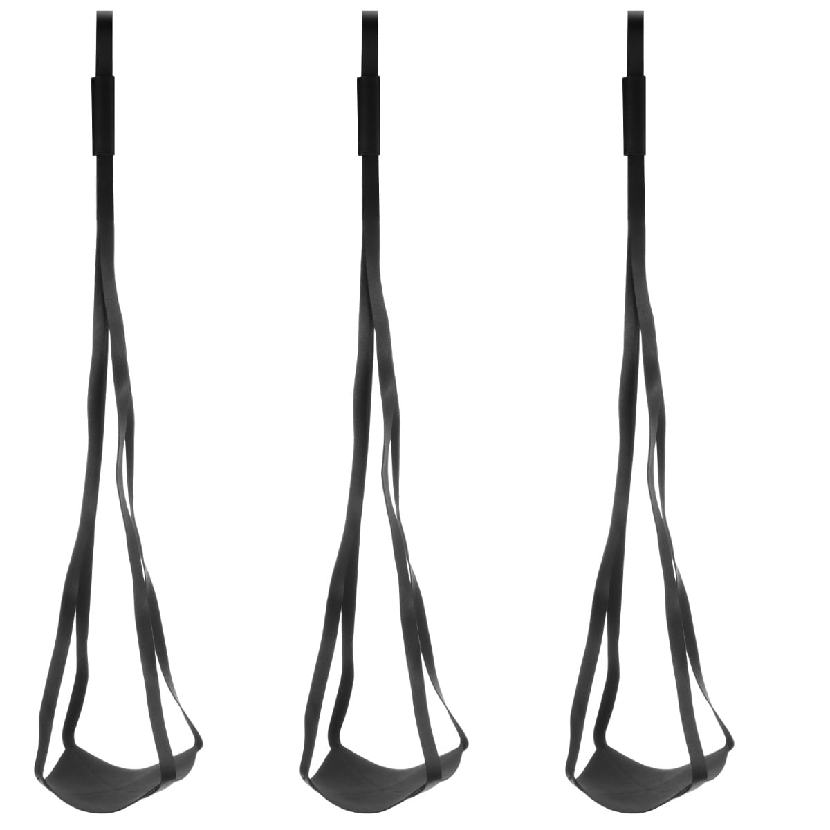 OUNONA 3pcs Hanging Leather Planter Hanger Flower Pot Holder Sling ...