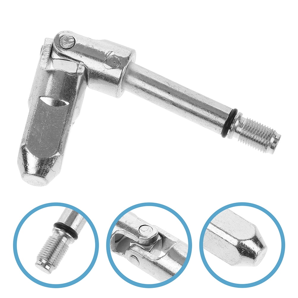 Tineasur Universal Jack Part Horizontal Jack Deflate Joints Silver 3Pcs ...