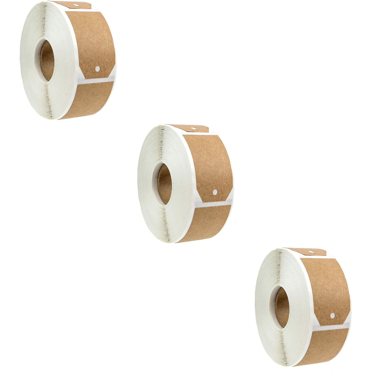 OUNONA 3pcs Kraft Paper Lable Sticker Gift Tag Sticker Classification ...