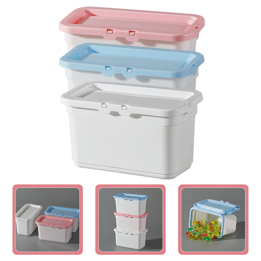 OUNONA 3pcs Laundry Holder Laundry Condensate Beads Plastic Wrapping ...