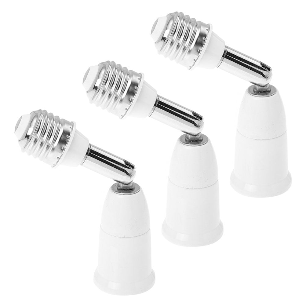 OUNONA 3pcs Light Bulb Sockets Extender Lamp Socket Adapter Adjustable ...